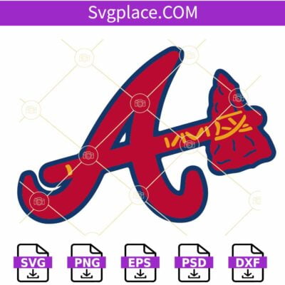 Atlanta Braves Logo SVG, Atlanta Braves MLB Logo SVG, Atlanta braves svg