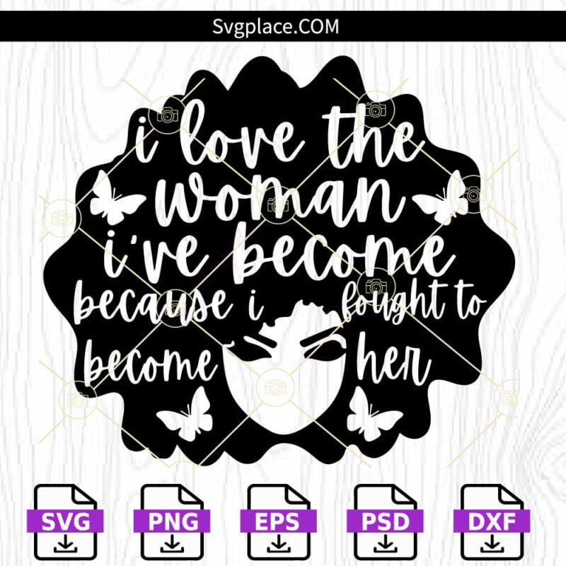 Thick Girl Magic SVG, Curvy woman svg, Thick Girl svg, Melanin SVG