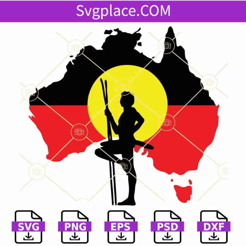 Aboriginal First Nation SVG, Indigenous SVG, Australia SVG, Patriotic SVG