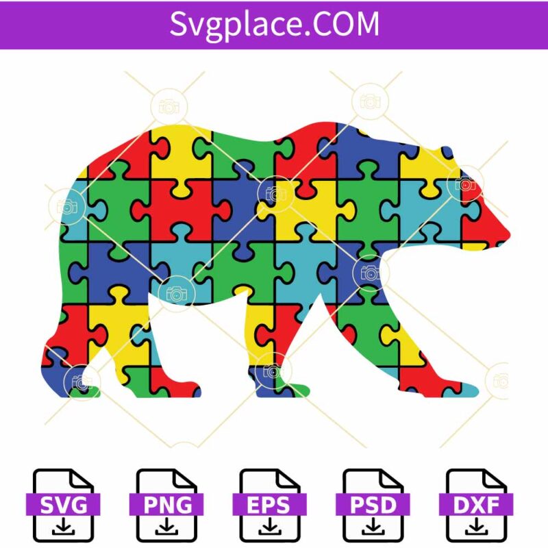 Autism barcode SVG, Autism colorful barcode svg, Autism Svg, Autism ...