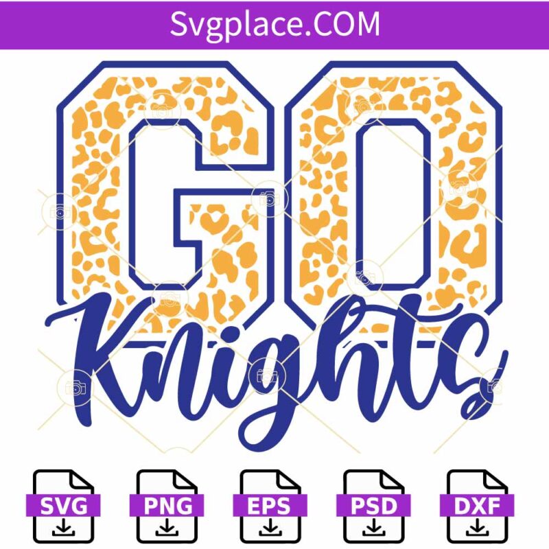 Go Knights SVG, Knights Football svg, Knights Mascot svg, Knights Logo svg