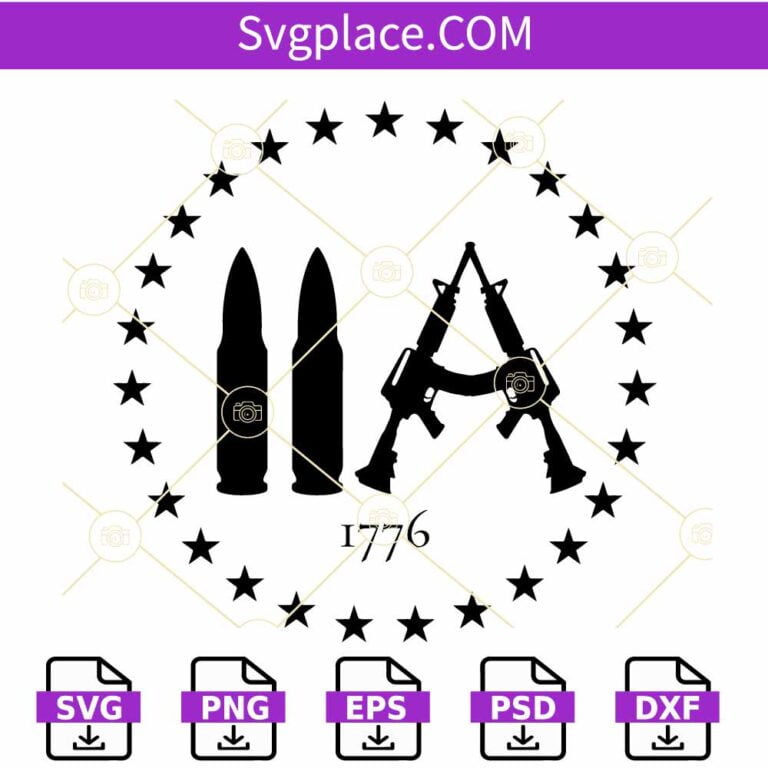 2A SVG, 2nd amendment svg, second amendment svg, I Second That svg
