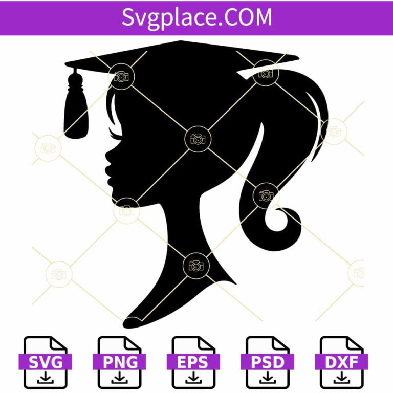Barbie graduation SVG, Barbie Senior SVG, Barbie Back To School SVG ...